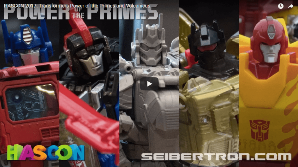 HASCON 2017: Transformers Power of the Primes and Volcanicus